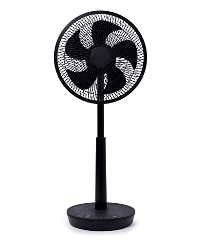 おやすみブラック/-/SF-V181・Color:ブラック・本体サイズ(約)：幅36cm×奥行30cm×高さ68〜88cm・本体重量(約)：4.2kg・消費電力：25W・コード長(約)：1.8m・風量：8段階
