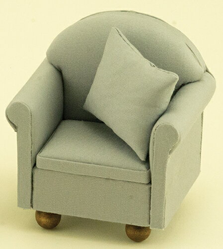 ソファのミニチュアです！生地もしっかりしていて、存在感のあるソファです！ちょっと北欧テイストかも？！モダンなお部屋にも合いそうですね！クッションも付いてきますよ！サイズ：幅80ミリ、奥行62ミリ、高さ85ミリ。