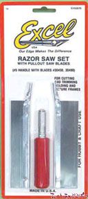 モールディング材や細い木材を切るのに最適な精密のこぎりです！マイターボックス（別売り）と一緒に使ってくださいね。モールディング材を切るときは、先に色を塗ってから切ってください。刃とハンドルの部分は分かれていますので、切れ味が悪くなったら、刃...