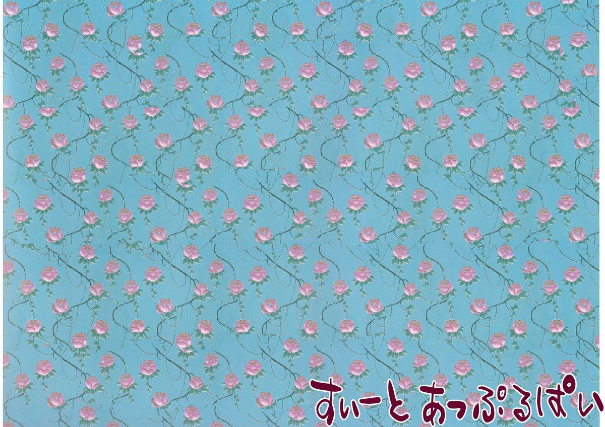 スペイン製のドールハウス用壁紙です。あなたのドールハウスに！サイズ：横475x縦265mm。※壁紙と厚さ3cmまでの商品だけでしたら、クリックポスト260円でお送りできます。ストライプ柄は縦方向になります。画像は商品の一部です。