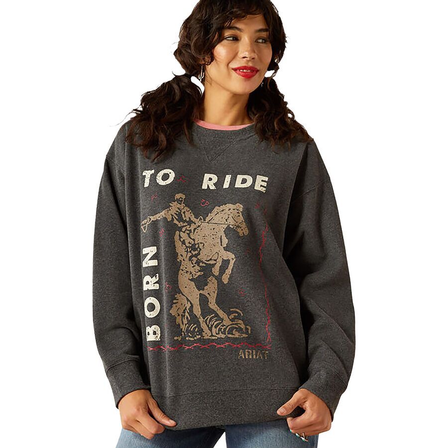 ■商品詳細■ブランドAriatアリアット■商品名Oversized Crew Sweatshirt - Women'sオーバーサイズ クルー スウェットシャツ - ウィメンズ■商品状態新品未使用・並行輸入品■色Heather Charcoa...