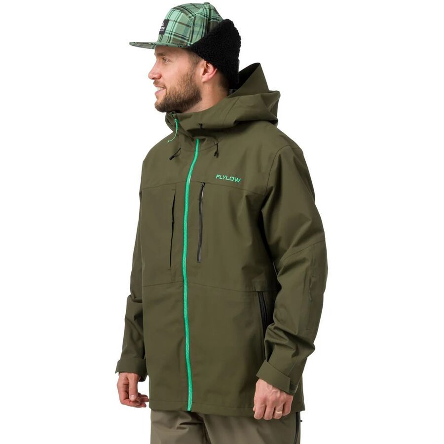 ■商品詳細■ブランドFlylowフライロー■商品名Quantum Pro Jacket - Men'sクオンタム プロ ジャケット - メンズ■商品状態新品・並行輸入品■色Evergreen/Gecko■防水性能20,000mm■通気性評価...