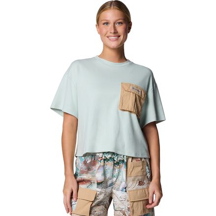■商品詳細■ブランドColumbiaコロンビア■商品名Cove Beach Cropped Pocket T-Shirt - Women'sコーヴ ビーチ クロップド ポケット T-シャツ - ウィメンズ■商品状態新品・並行輸入品■色Coo...
