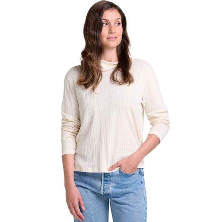 ■商品詳細■ブランドToad&Coトードアンドコー■商品名Foothill Pointelle Long-Sleeve T-Neck Shirt - Women'sフトヒル ポインテール ロング-スローブ T-ネック シャツ - ウィメンズ...