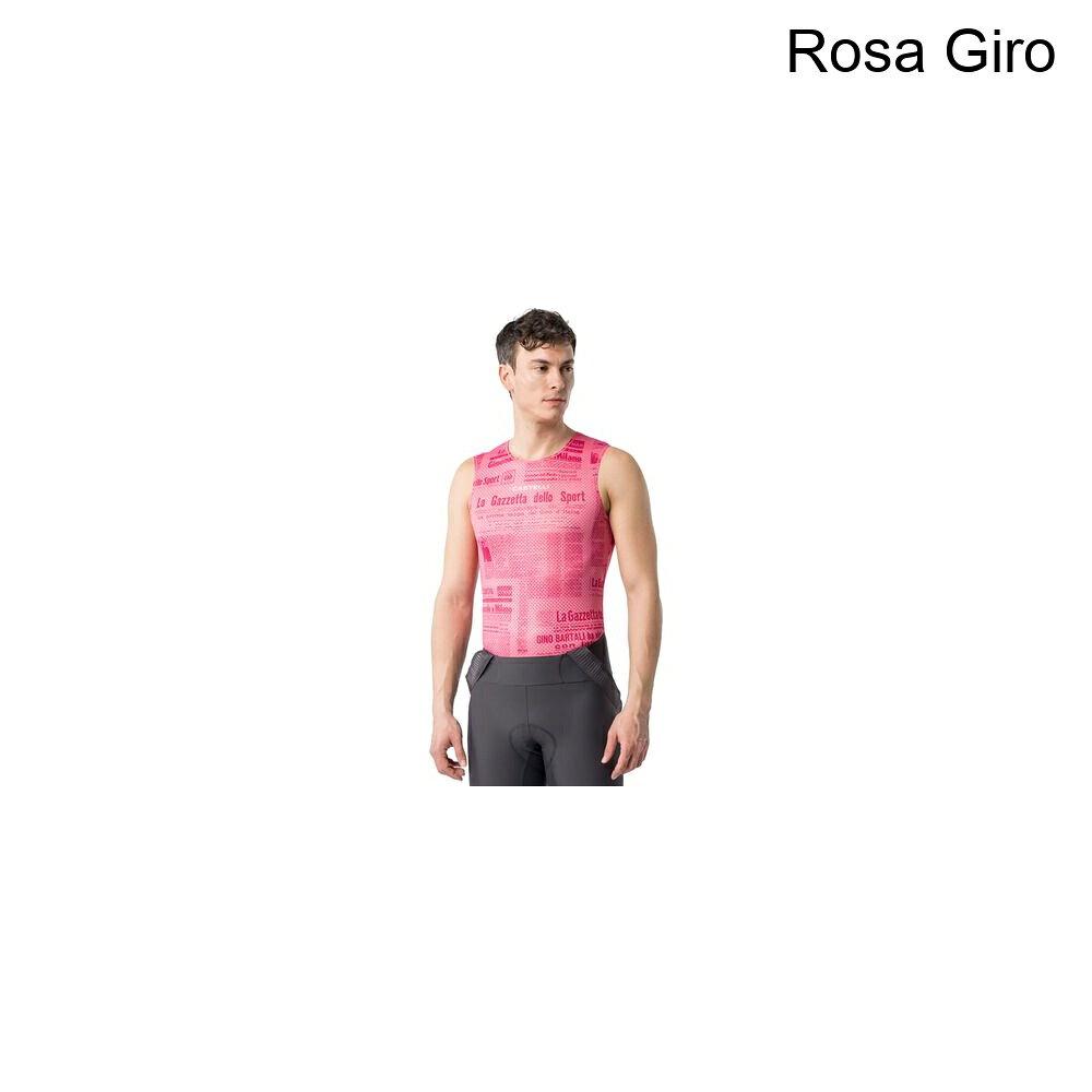 ■商品詳細■ブランドCastelliカステリ■商品名Gazzetta Dello Sport Base Layer - Men'sデロ スポーツ ベース レイヤー - メンズ■商品状態新品・並行輸入品■色Rosa Giro■備考(取寄) カ...