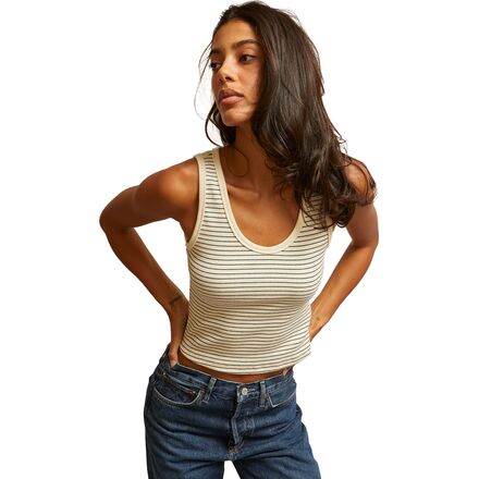 ■商品詳細■ブランドperfectwhitetee■商品名Blondie Stripe Structured Rib Bra Friendly Tank - Women'sブロンディ ストライプ ストラクチャード リブ ブラ フレンドリー ...