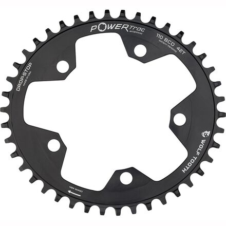 ■商品詳細■ブランドWolf Tooth Componentsウルフトゥースコンポーネンツ■商品名Drop Stop Elliptical 5-Bolt SRAM Flattop Chainringドロップ ストップ エリプティカル 5-ボ...