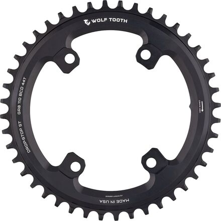 ■商品詳細■ブランドWolf Tooth Componentsウルフトゥースコンポーネンツ■商品名Drop Stop ST Asymmetric 4-Bolt Shimano GRX Chainringドロップ ストップ ST アシンメトリ...