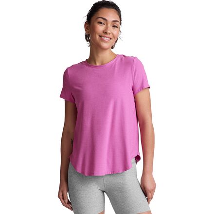 ■商品詳細■ブランドBeyond Yogaビヨンドヨガ■商品名On The Down Low T-Shirt - Women'sオン ザ ダウン ロウ T-シャツ - ウィメンズ■商品状態新品・並行輸入品■色Sunset Violet He...