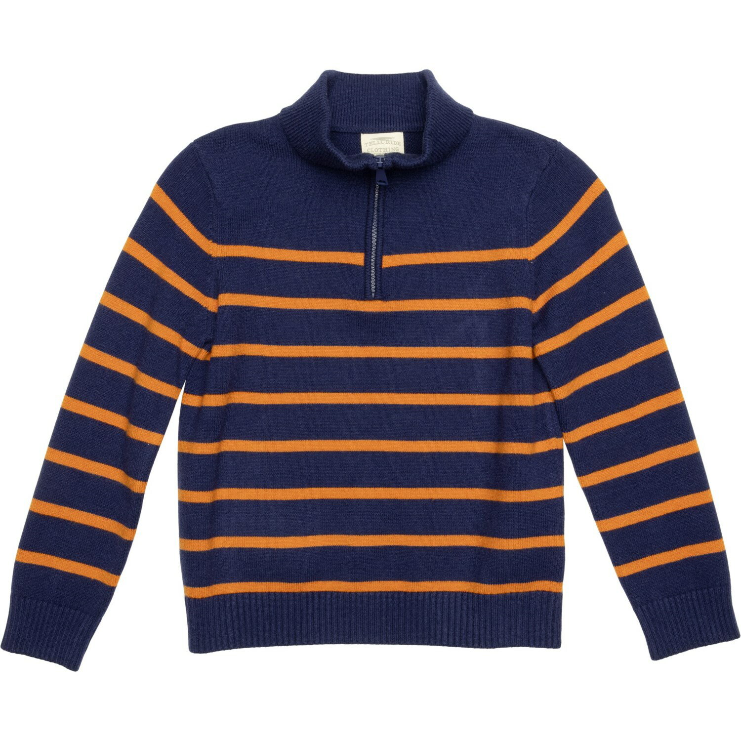 ■商品詳細■ブランドTelluride Clothing Companyテルライドクロージングカンパニー■商品名Big Boys Striped Sweater - Zip Neck ビッグ ボーイズ ストライプド セーター - ジップ ネ...