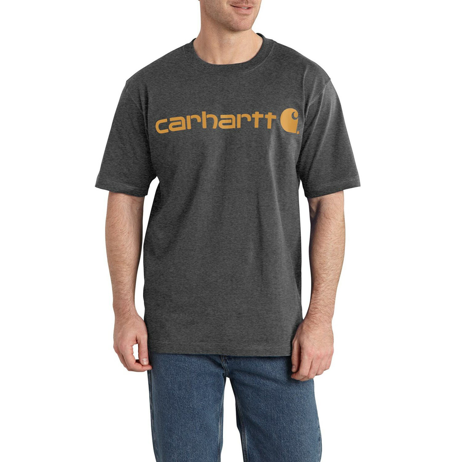 ■商品詳細■ブランドCarharttカーハート■商品名K195 Big and Tall Dearborn Loose Fit Heavyweight Logo T-Shirt - Short SleeveK195 ビッグ アンド トール ...