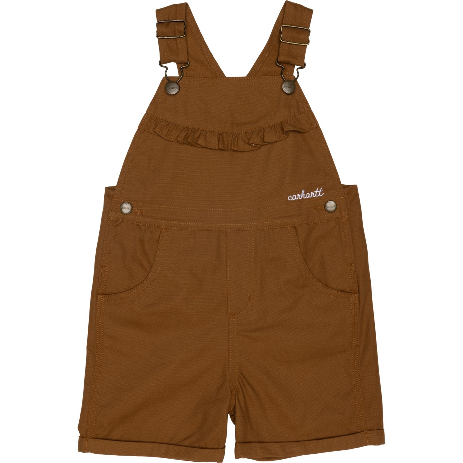 ■商品詳細■ブランドCarharttカーハート■商品名Toddler Girls CM9748 Canvas Ruffle Front Shortallsトドラー ガールズ キャンバス ラッフル フロント ショートオールズ■商品状態新品・並...