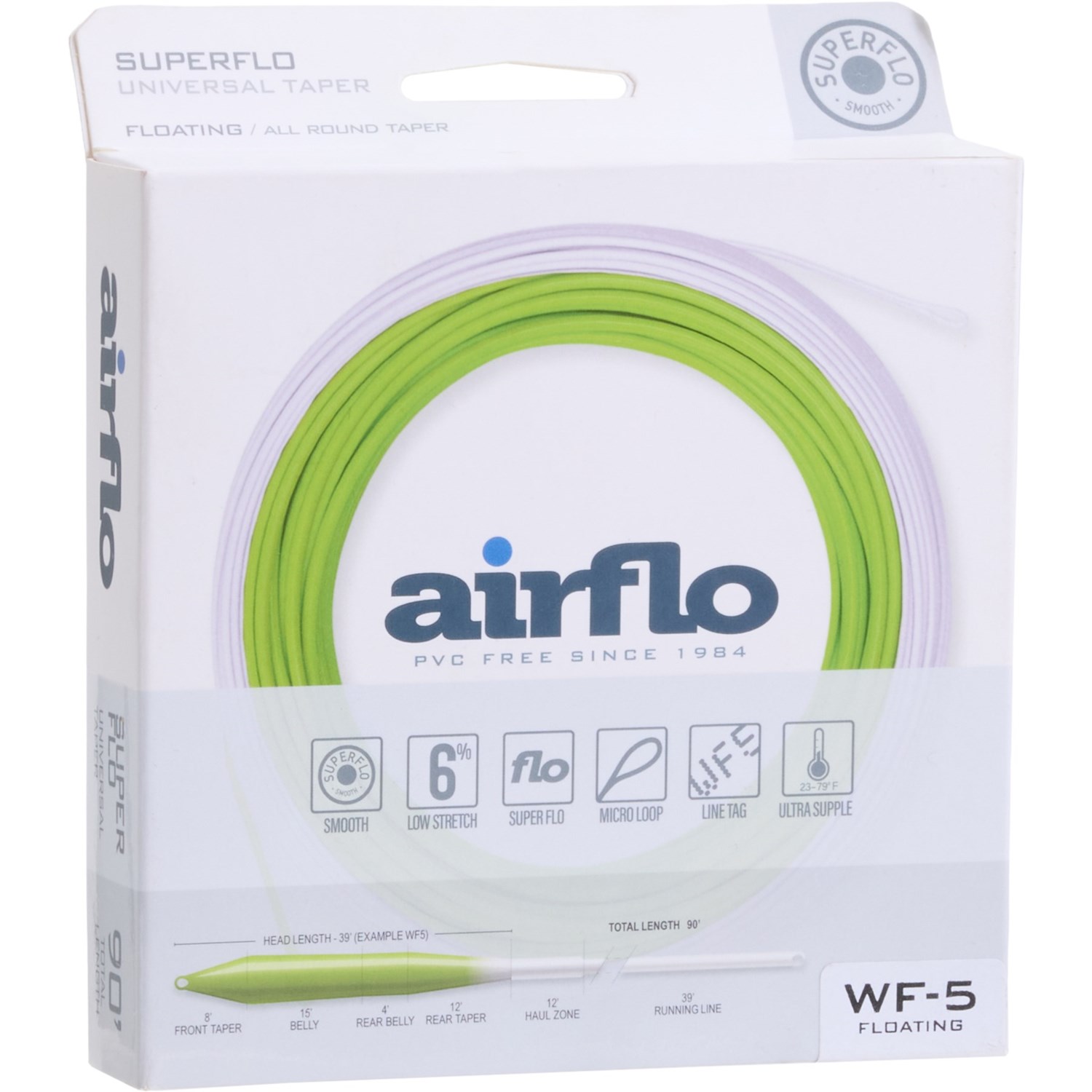 ■商品詳細■ブランドAirfloエアフロ■商品名Superflo Universal Taper Floating Freshwater Fly Line - Weight Forward スーパーフロー ユニバーサル テイパー フローティ...
