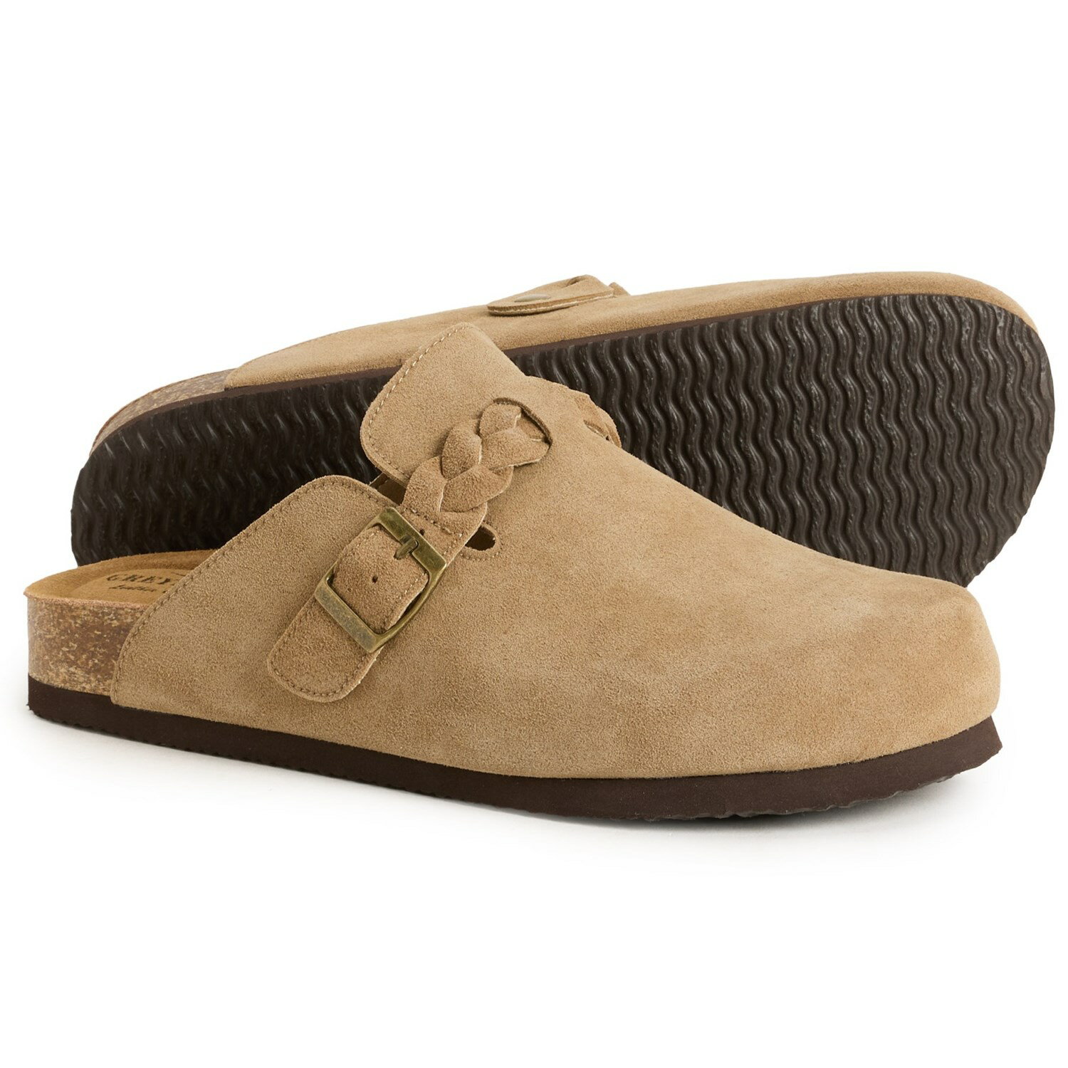 ■商品詳細■ブランドgreystone collection■商品名Forest Clogs (For Women) フォレスト クロッグス■商品状態新品・並行輸入品■色Taupe2枚目以降は参考画像となります。詳細ソフトスエードのアッパー...