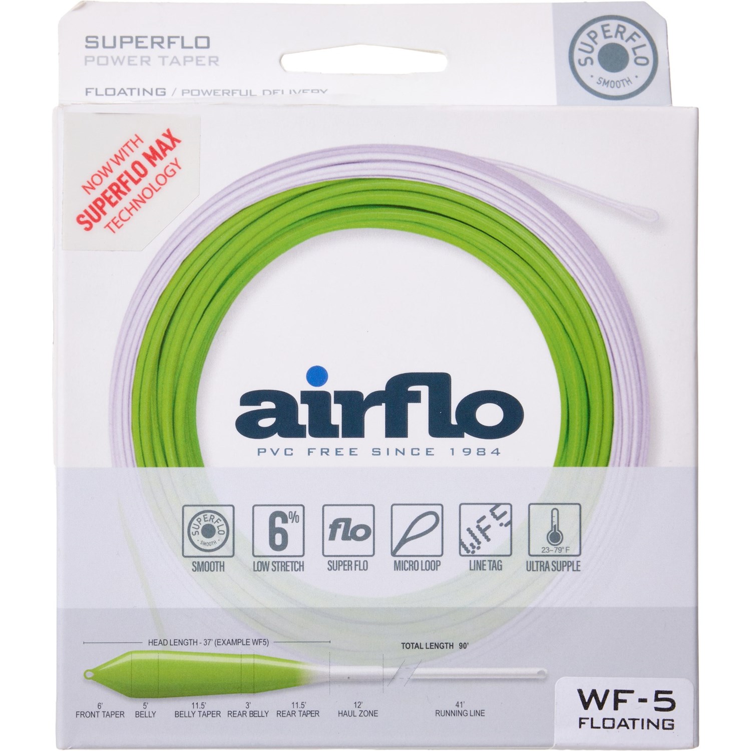 ■商品詳細■ブランドAirfloエアフロ■商品名Superflo Power Taper Freshwater Fly Line - Weight Forward スーパーフロー パワー テイパー フレッシュウォーター フライ ライン - ...