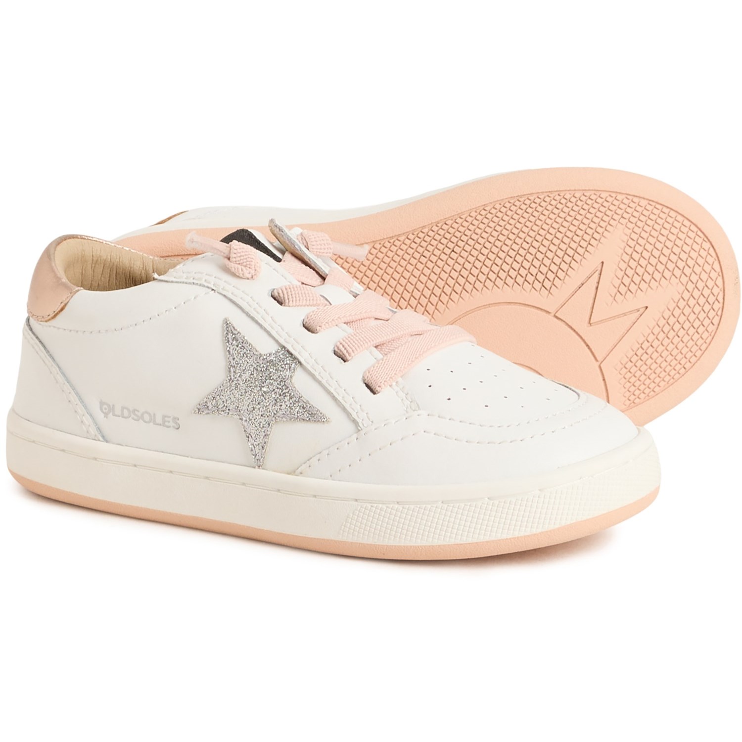 ■商品詳細■ブランドOLD SOLESオールド ソールズ■商品名Girls Platinum Runner Sneakers - Leather ガールズ プラチナム ランナー スニーカー - レザー■商品状態新品・並行輸入品■色Snow/...