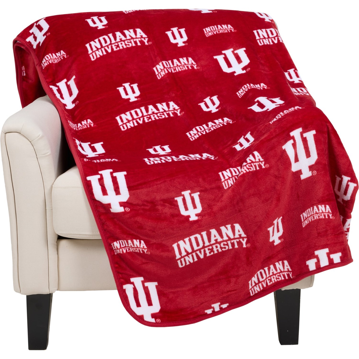 ■商品詳細■ブランドPegasus■商品名Indiana University Homefield Flip Royal Plush Throw Blanket - 60x70" インディアナ ユニバーシティ フリップ ロイヤル プラッシュ...