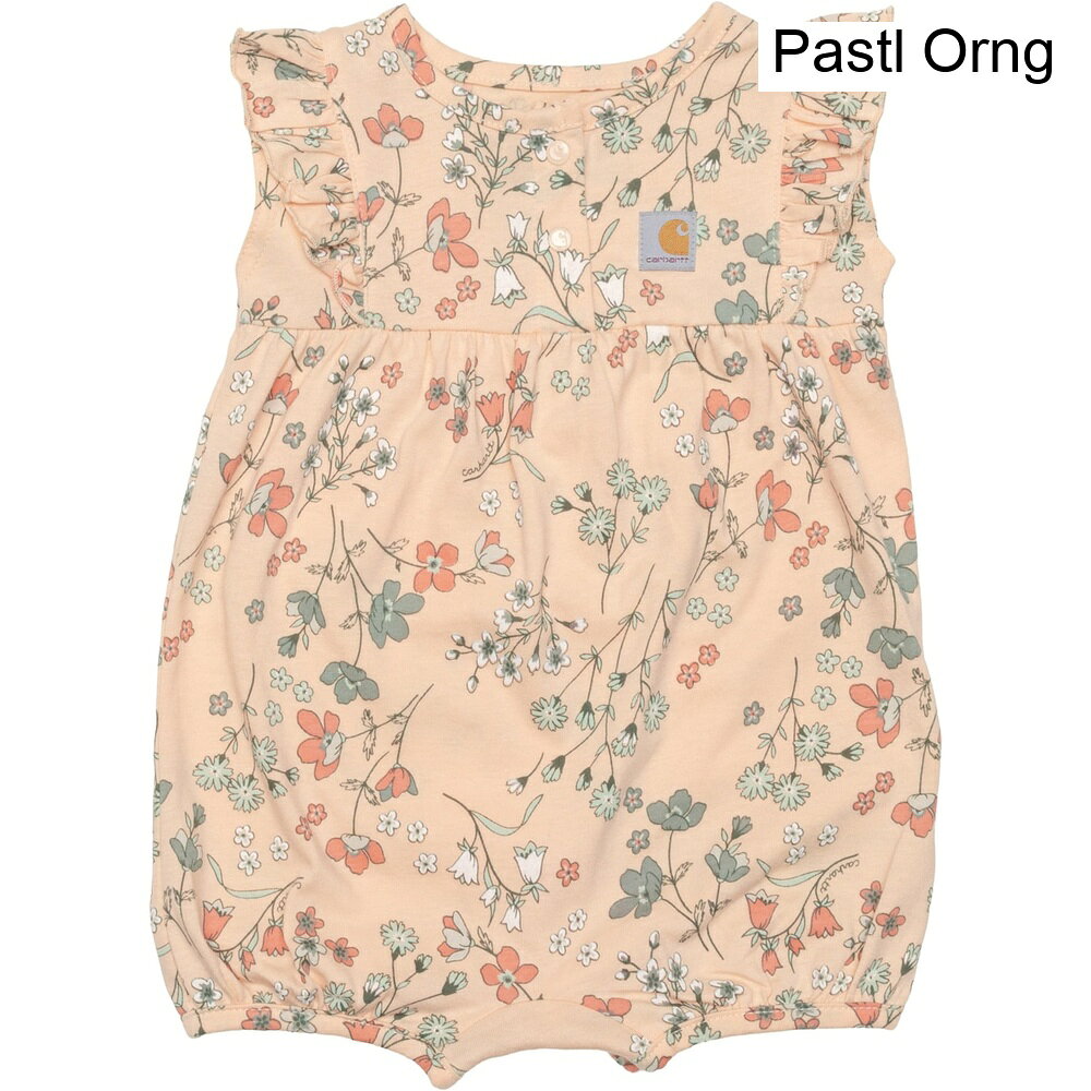 ■商品詳細■ブランドCarharttカーハート■商品名Infant Girls CM9770 Floral Print Rompers - Short Sleeveカーハート インファント ガールズ フローラル プリント ロンパース - シ...