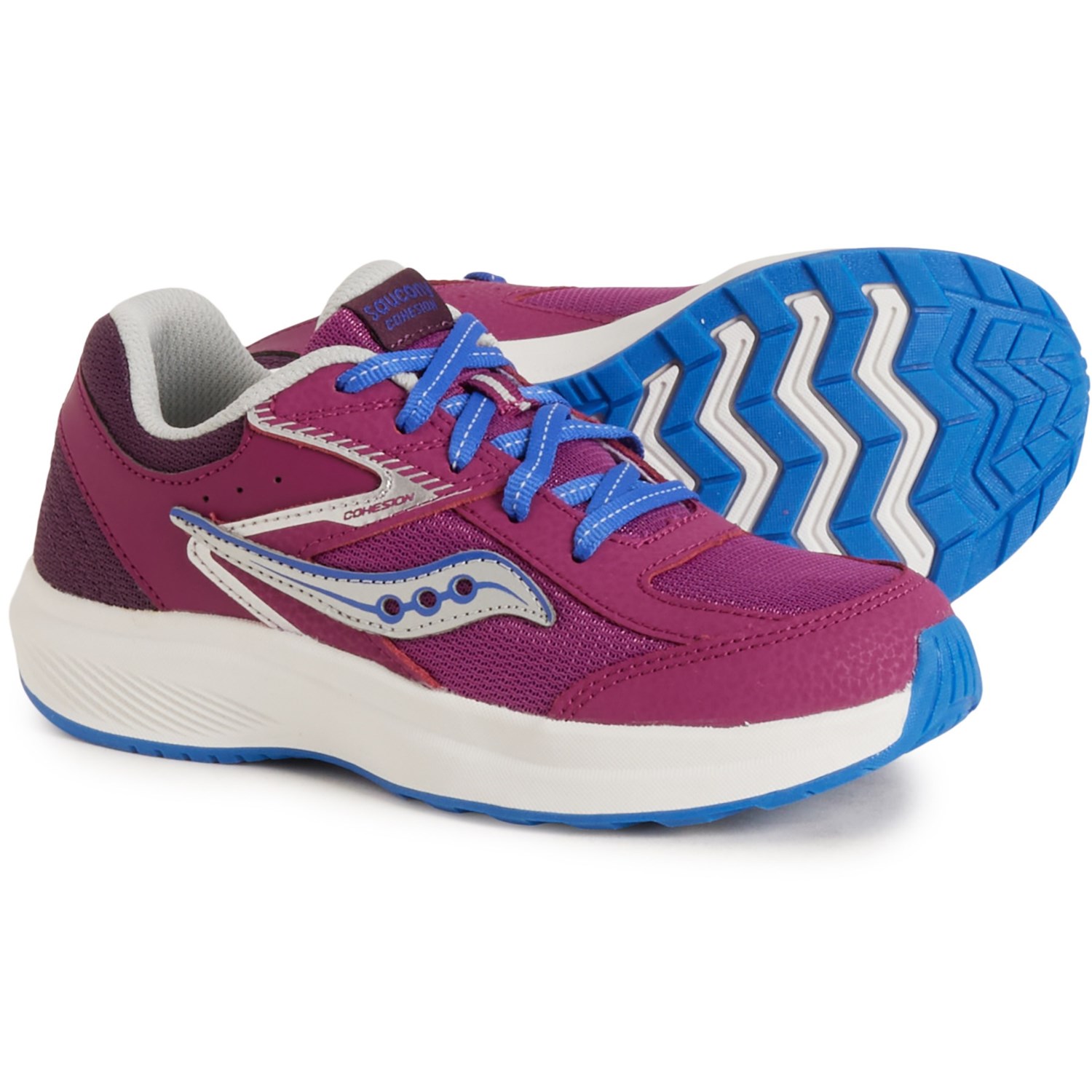 ■商品詳細■ブランドSauconyサッカニー■商品名Big Boys and Girls Cohesion KDZ Sneakers - Leatherサッカニー ビッグ ボーイズ アンド ガールズ コーヒージョン KDZ スニーカー - ...