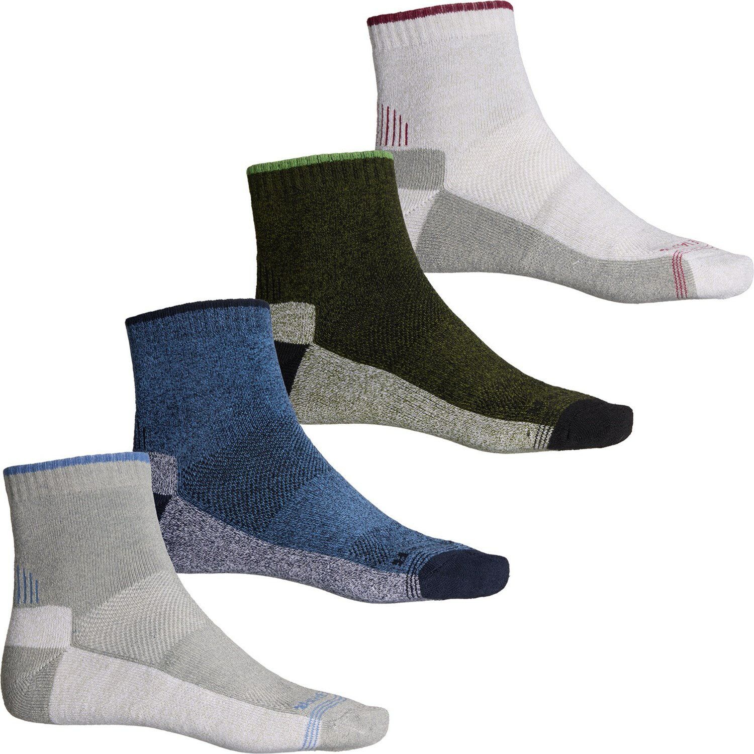 ■商品詳細■ブランドEddie Bauerエディーバウアー■商品名Midweight Fall Hiking Socks - 4-Pack, Quarter Crew (For Men)エディ バウアー ミッドウエイト フォール ハイキング...