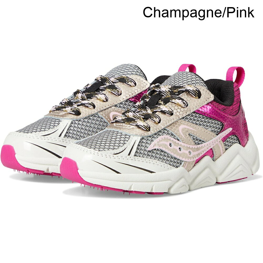 ■商品詳細■特徴 1Saucony? キッズ フラッシュ XT で主張をします。耐久性があり通気性のあるメッシュアッパーで楽しさが止まることはありません。柔軟なレザーアウトソールがさらなる快適さを加えます。これらのロートップスニーカーは、コ...