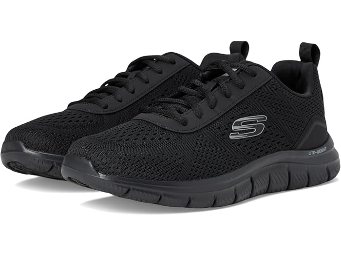 ■商品詳細■ブランドSKECHERS スケッチャーズ■商品名SKECHERS Track Leshurトラック■商品状態新品未使用・並行輸入品■色Black/Black■詳細ビーガンの構造を確認しました。-背面のタブを引きます。-Skech...