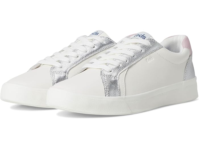■商品詳細■ブランドKeds ケッズ■商品名Keds Pursuit Lace Upパシュート レース アップ■商品状態新品未使用・並行輸入品■色Snow White/Silver/Mauve Leather■詳細レザーアッパー.-ロー-ト...