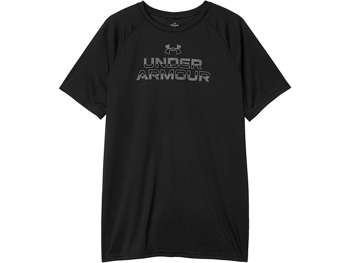 ■商品詳細■ブランドUnder Armour Kids アンダーアーマー キッズ■商品名Under Armour Kids Tech Split Wordmark Short Sleeve T Shirt (Big Kid)テック スプリッ...
