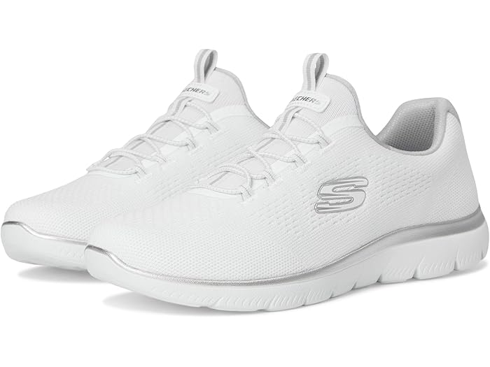 ■商品詳細■ブランドSKECHERS スケッチャーズ■商品名SKECHERS Summitsサミッツ■商品状態新品未使用・並行輸入品■色White Silver■詳細裏地なし.-プルタブ付きのスリッポンスタイル。-ロートップスタイル.-洗濯...