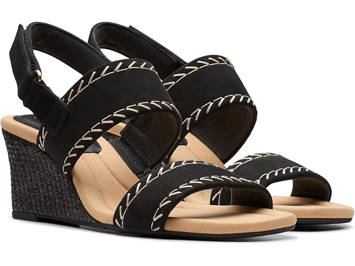 ■商品詳細■ブランドClarks クラークス■商品名Clarks Kyarra Roseキヤラ ロゼ■商品状態新品未使用・並行輸入品■色Black Nubuck■詳細レザーアッパー.-製品の寸法は(5 幅 B - M)サイズを用いてます。 ...