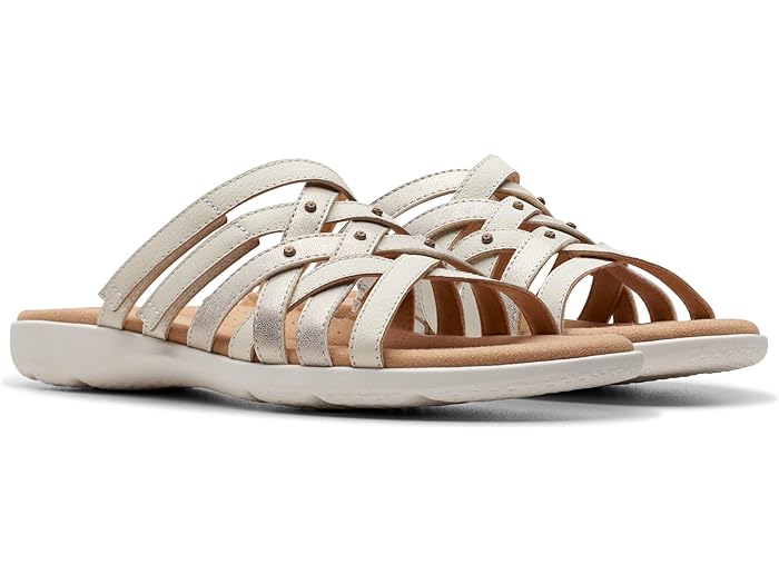 ■商品詳細■ブランドClarks クラークス■商品名Clarks Elizabelle Rioエリザベル リオ■商品状態新品・並行輸入品■色Off-White Multi Leather■詳細面ファスナー。-オープントゥシルエット.-製品の...