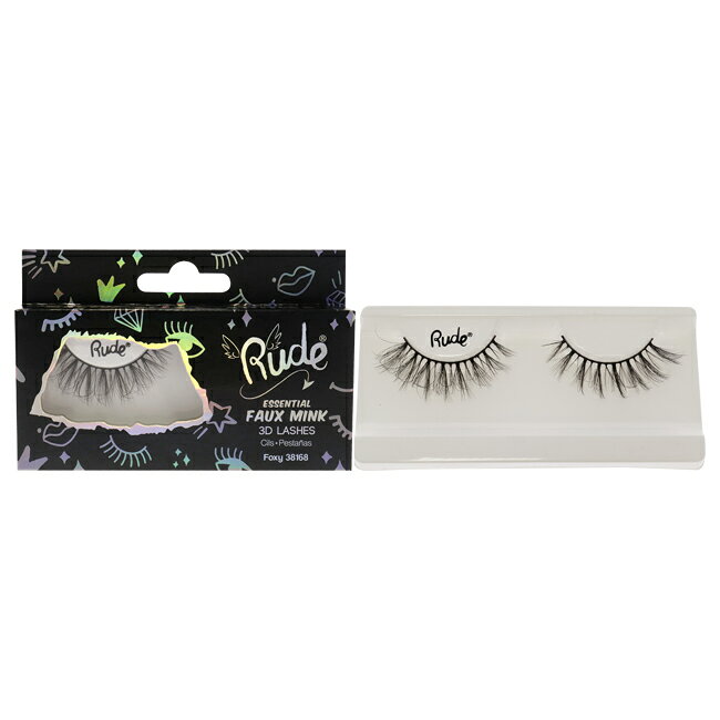 Glam up your everyday look with Essential Faux Mink 3D Lashes Faux Mink Lashes. Our full and fluffy Faux Mink lashes cre...