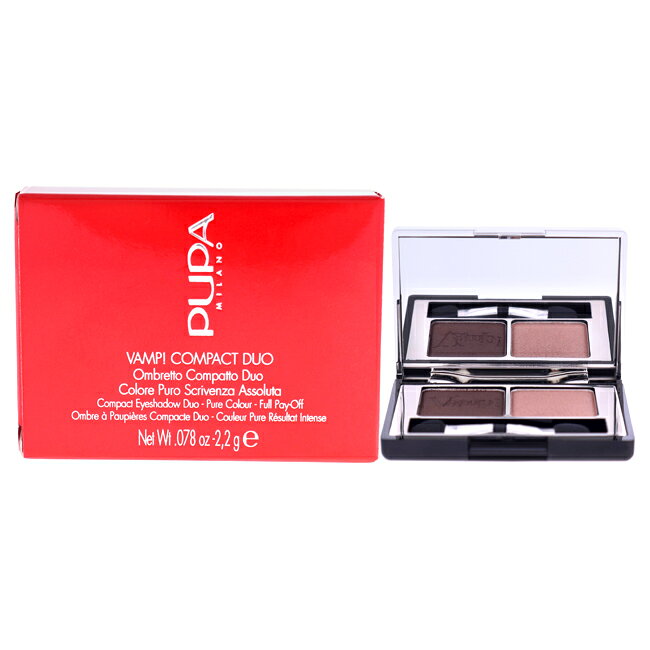 This eyeshadow consists in a double palette with a high concentration of pigments, to enhance the intensity of your eyes...