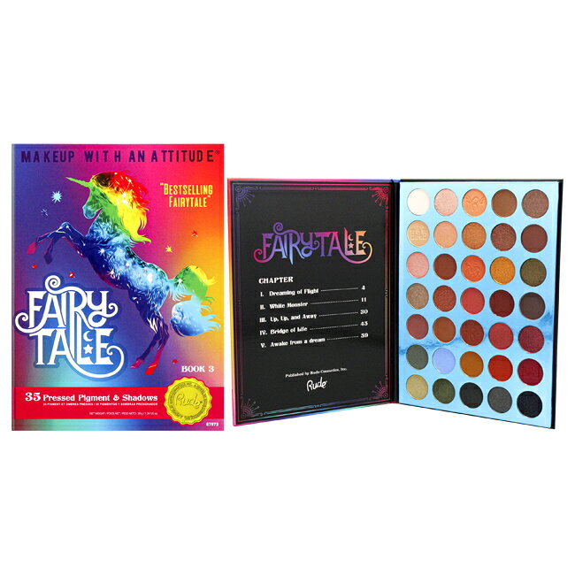 The most intense and varied colors yet Easy to blend, long lasting formula. Use our Fairy Tale 35 Vegan Eyeshadow Palett...