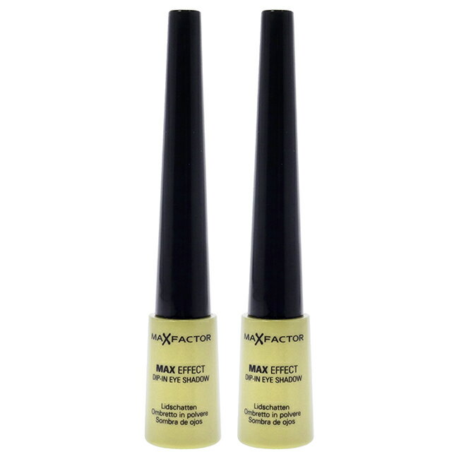 This eye shadow gives the eyes a shot of intense, vibrant colour with max effect dip in eye shadow. Precision sponge tip...