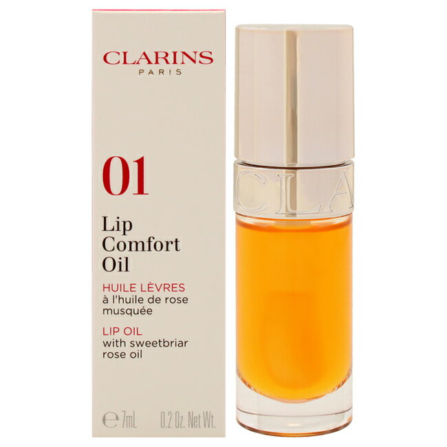 Lip Comfort Oil, reformulated with a trio of plant oils including Organic Sweetbriar Rose oil to help revive, comfort, a...