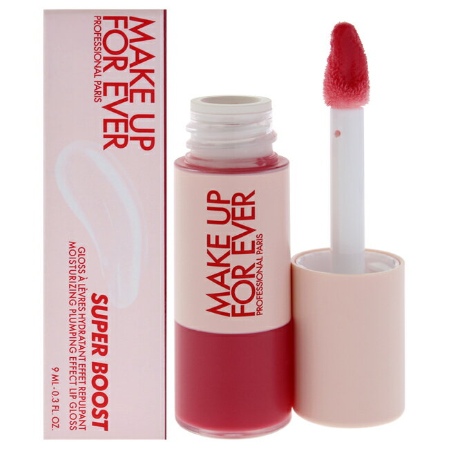 Super Boost Lip Gloss from Make Up For Ever is a high-shine lip gloss that provides intense hydration and an immediate v...