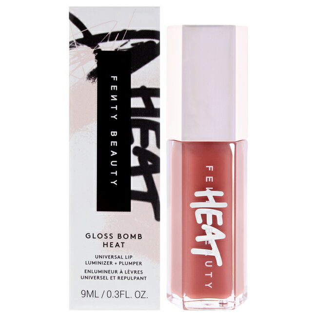 Gloss Bomb Heat has an innovative Plump Job Complex that contains a blend of ingredients designed to gently plump lips f...