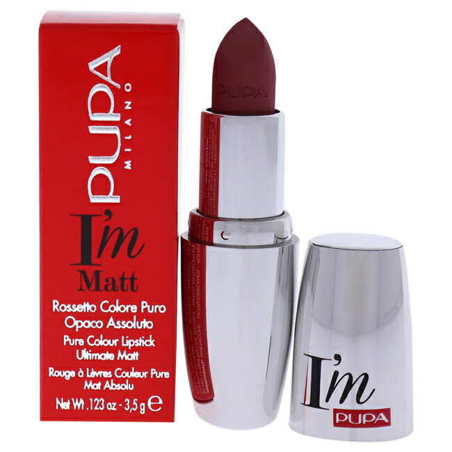 This matte lipstick dresses lips in full, deep colour. It has velvety and extremely sensory, it glides over lips without...