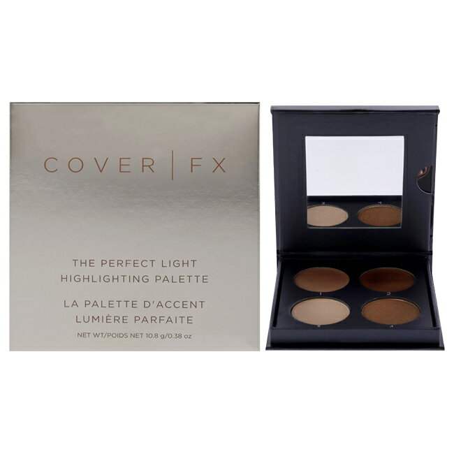 The Perfect Light Highlighting Palette contains 2 illuminating shades, each in cream and powder textures, to customize y...