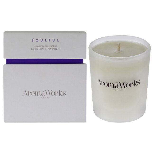 Crafted from the finest Soy and Beeswax.Juniper berry and warming patchouli, the luxurious candle creates a cloud of pur...