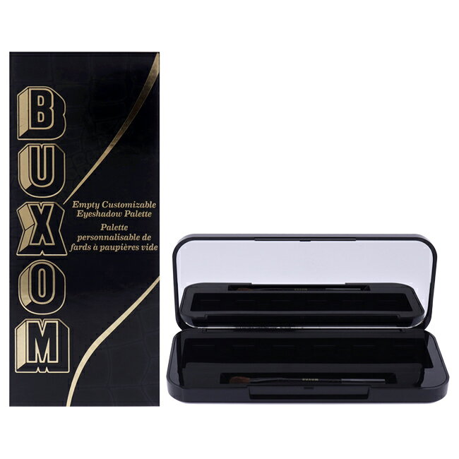 An empty palette designed to store your Customizable Eyeshadow Bar Refills. It features six empty pans plus a double-end...