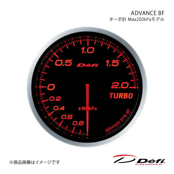 ■品番DF09902■メーカーDefi/デフィ■商品名ADVANCE BF/アドバンスビーエフ■種類ターボ計 Max200kPaモデル■表示範囲-100kPa〜+200kPa■サイズΦ60■照明色アンバーレッド■商品説明Defi-Link ...