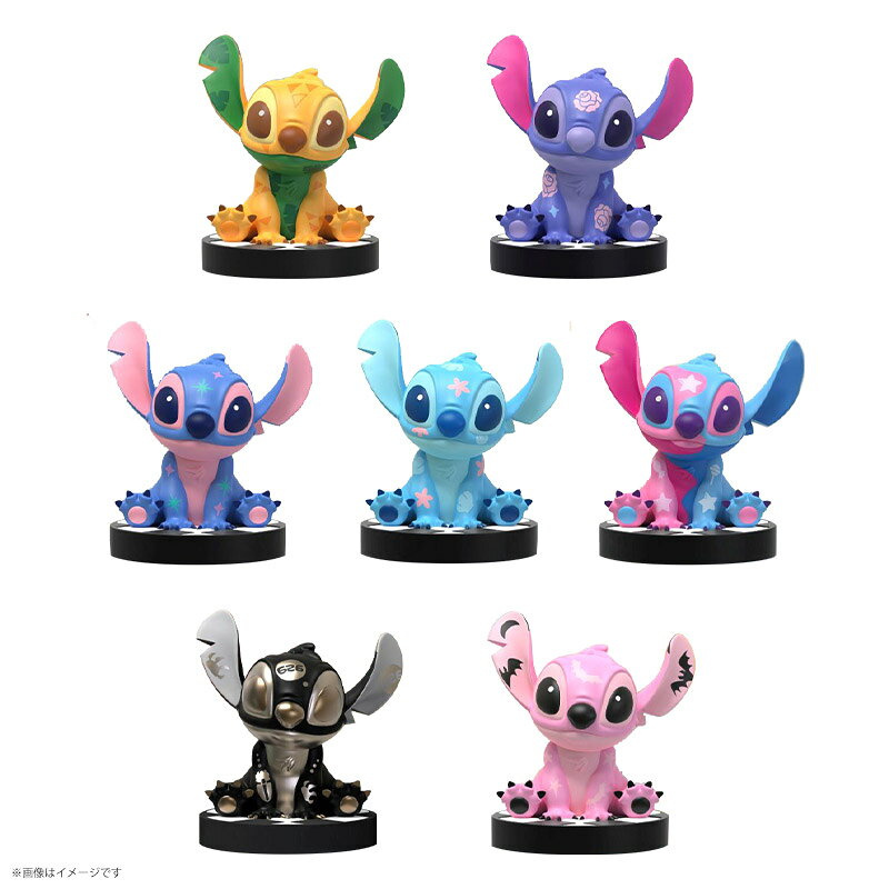BEAST KINGDOMシリーズより、スティッチ マッシュアップシリーズ ブラインドボックスが登場！ ラインナップは全6種＋特別カラー1種 メーカー：BEAST KINGDOM サイズ(約)：8cm 素材：ABS、PVC ※ランダム封入に...