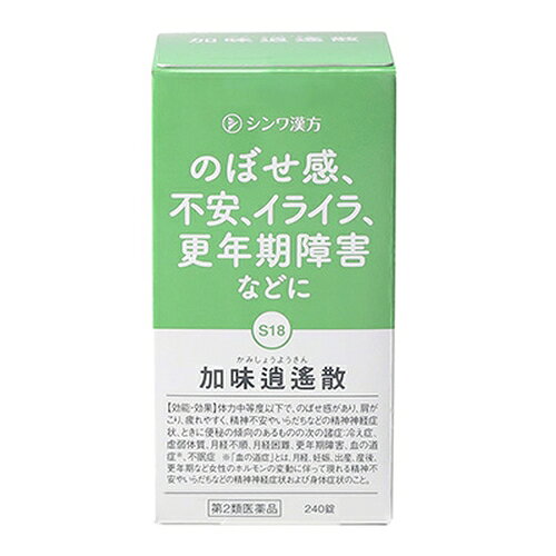 シンワ カミショウヨウサン　冷え性・虚弱体質・月経不順・月経困難・更年期障害・不眠症に、冷えや月経不順、更年期、女性の悩みに。＜成分・分量＞ 本品1日量（12錠）中「日局」トウキ・・・ 1.5g「日局」ボタンピ・・・ 1.0g「日局」シャク...