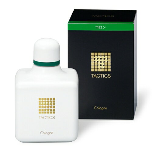 TACTICS Cologne　新鮮で自然なグリーンフローラルの香りのコロン新鮮で自然なグリーンフローラルの香りのコロン。※品質、安全性、環境などを配慮し、一部処方を変更しているため、以前とは香り立ちに違いが感じられます。香り：新鮮で自然な...