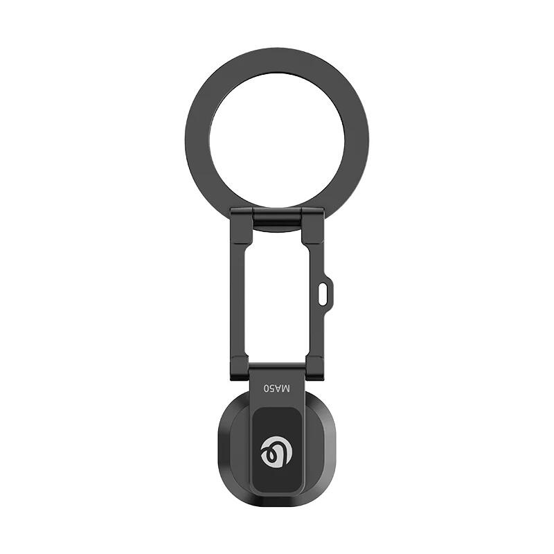 ■ 折りたたんでも薄く！ 折りたたみ厚さは 12mm。約1台のスマホと同じ厚さで、ポケットにもスムーズに収まります。 ■ 多様な方法で、簡単固定・携帯 バッグストラップに固定すれば、収納時も場所を取らずスッキリ。ストラップ穴で掛ければ、いつ...