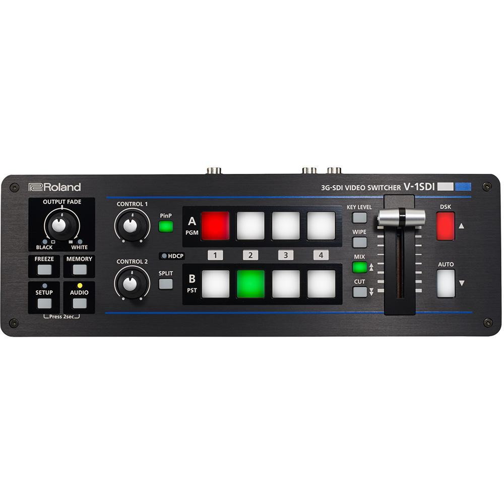 ■ 特長 3G-SDI/HDMIに対応したコンパクトなHDビデオ・スイッチャー V-1SDIは、3G-SDI/HDMIに対応したHDビデオ・スイッチャーです。コンパクトでどこでも使えるので、プロダクションやイベント、設備などの様々なシーンで...