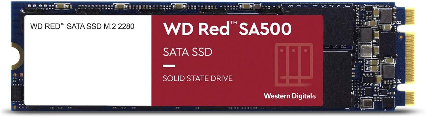 ◆WD Red SA500 2TB NAS向け 内蔵SSD（M.2 SATA） Western Digital（ウエスタンデジタル）がNAS用途のために設計した 高耐久・高信頼性SSD「WD Red SA500」シリーズ。 本製品は、M.2...