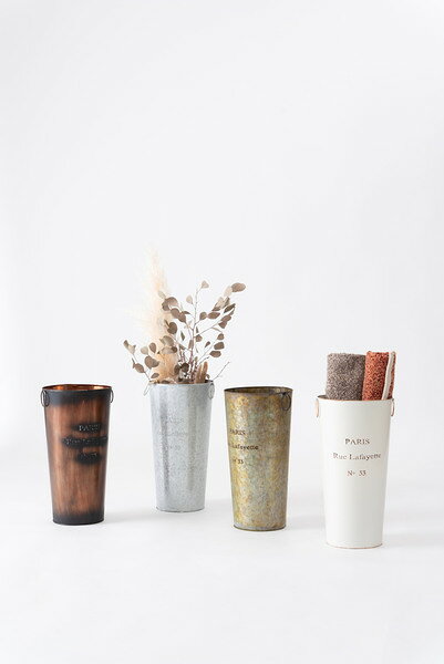 【商品名（JAN）】 傘立て　ブロンズ（JAN:4985155203468） 傘立て　シルバー（JAN:4985155203475） 傘立て　グリーン（JAN:4985155150939） 傘立て　アイボリー（JAN:49851551509...